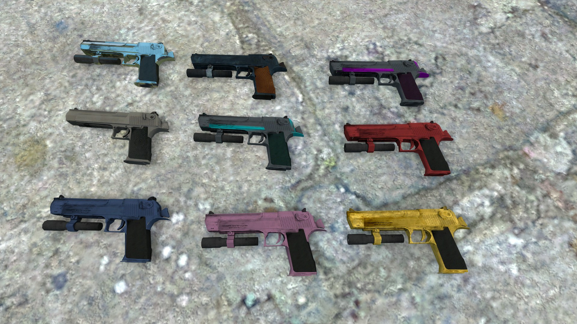 Enhanced Left 4 Dead Survivors Weapon Props Pack Work In Progress for ...