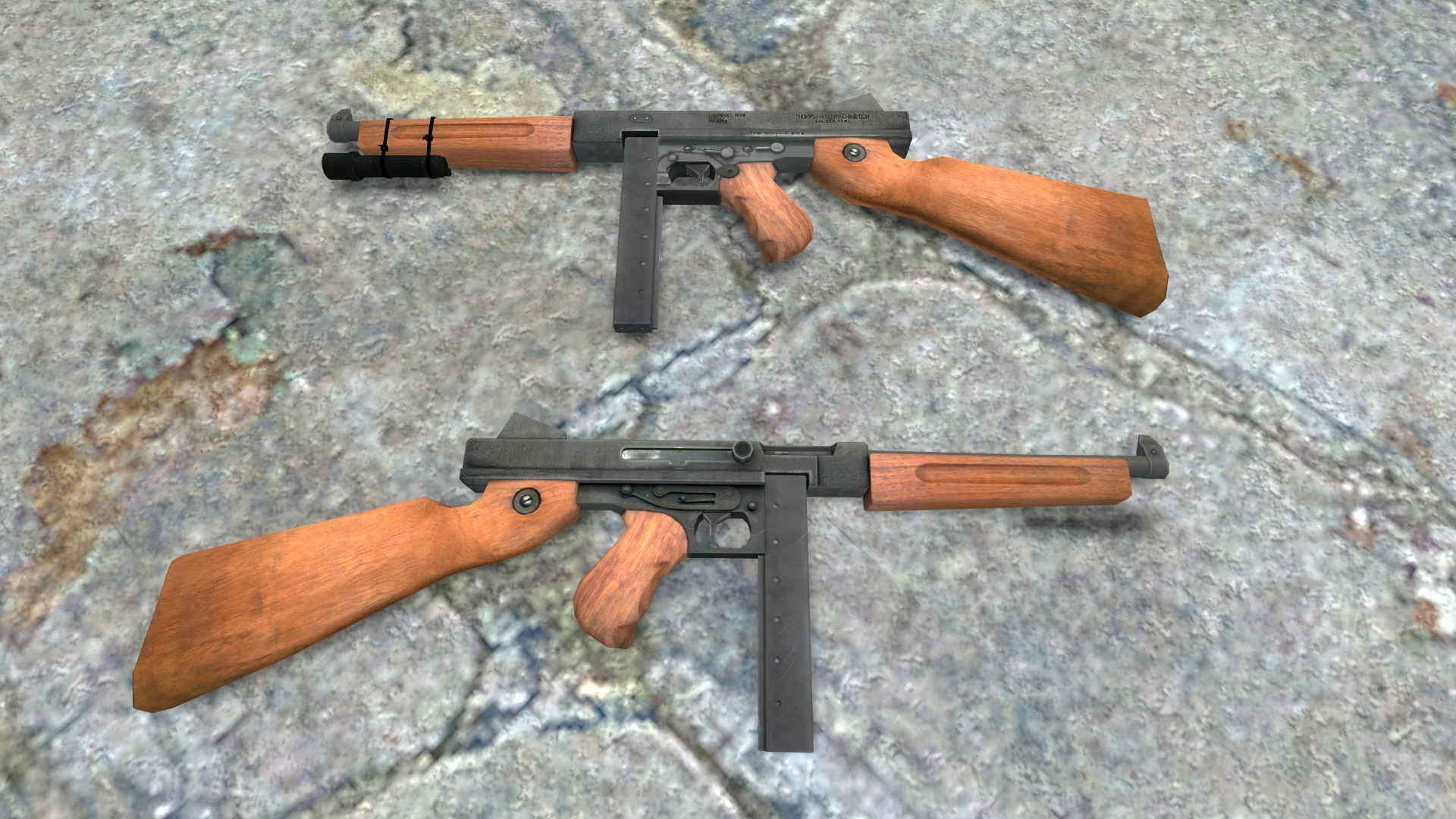 Enhanced Left 4 Dead Survivors Weapon Props Pack Work In Progress for ...