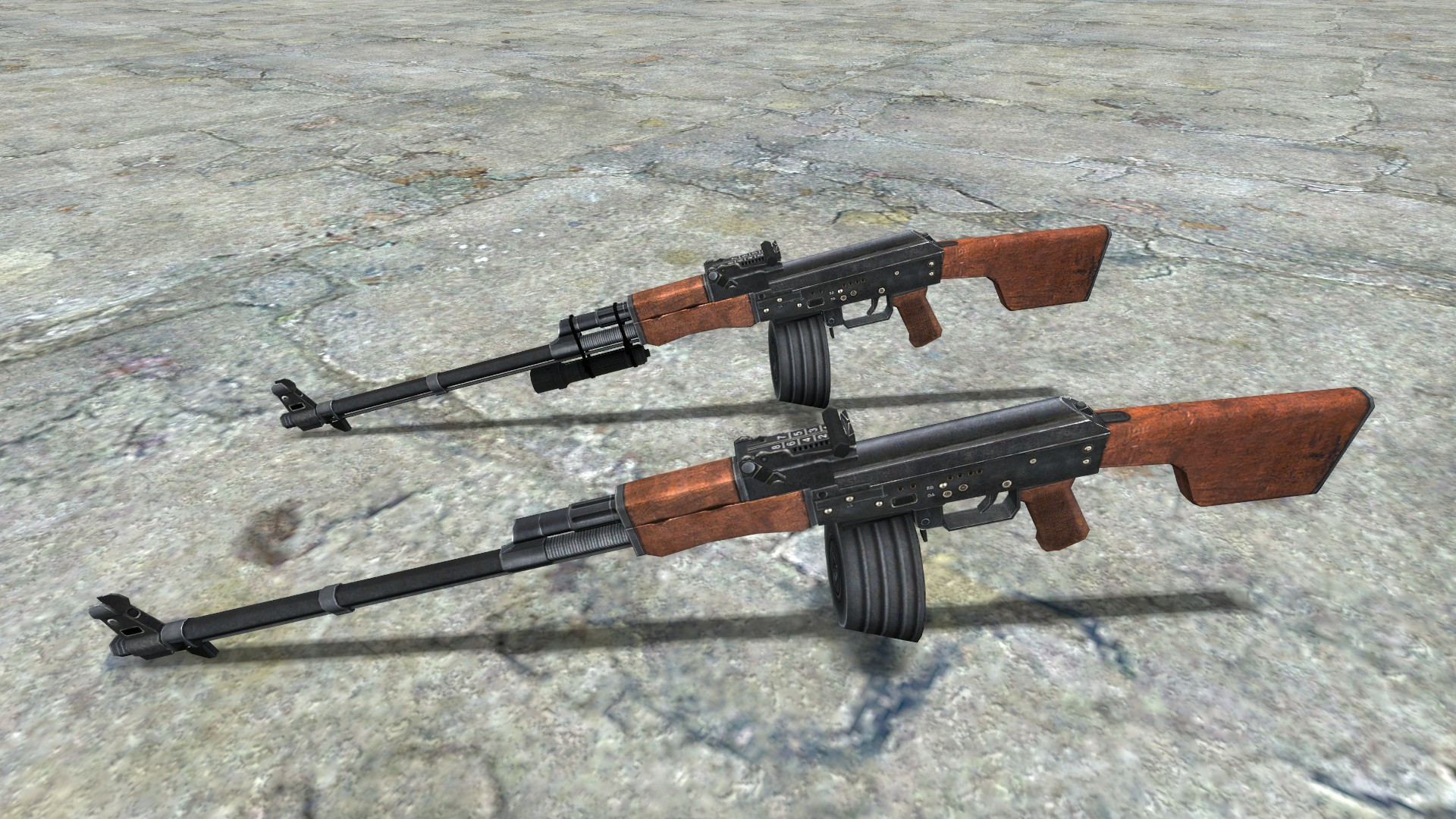 Enhanced Left 4 Dead Survivors Weapon Props Pack Work In Progress for ...