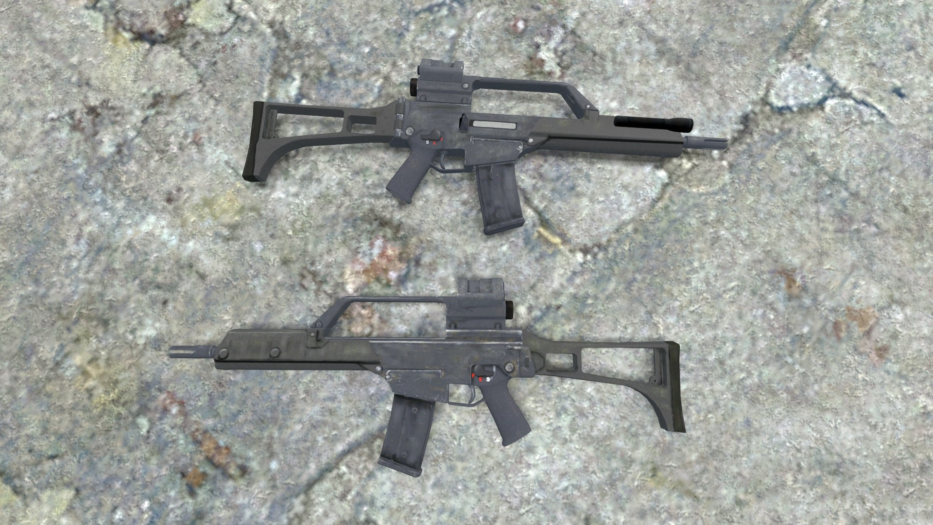 Enhanced Left 4 Dead Survivors Weapon Props Pack Work In Progress for ...