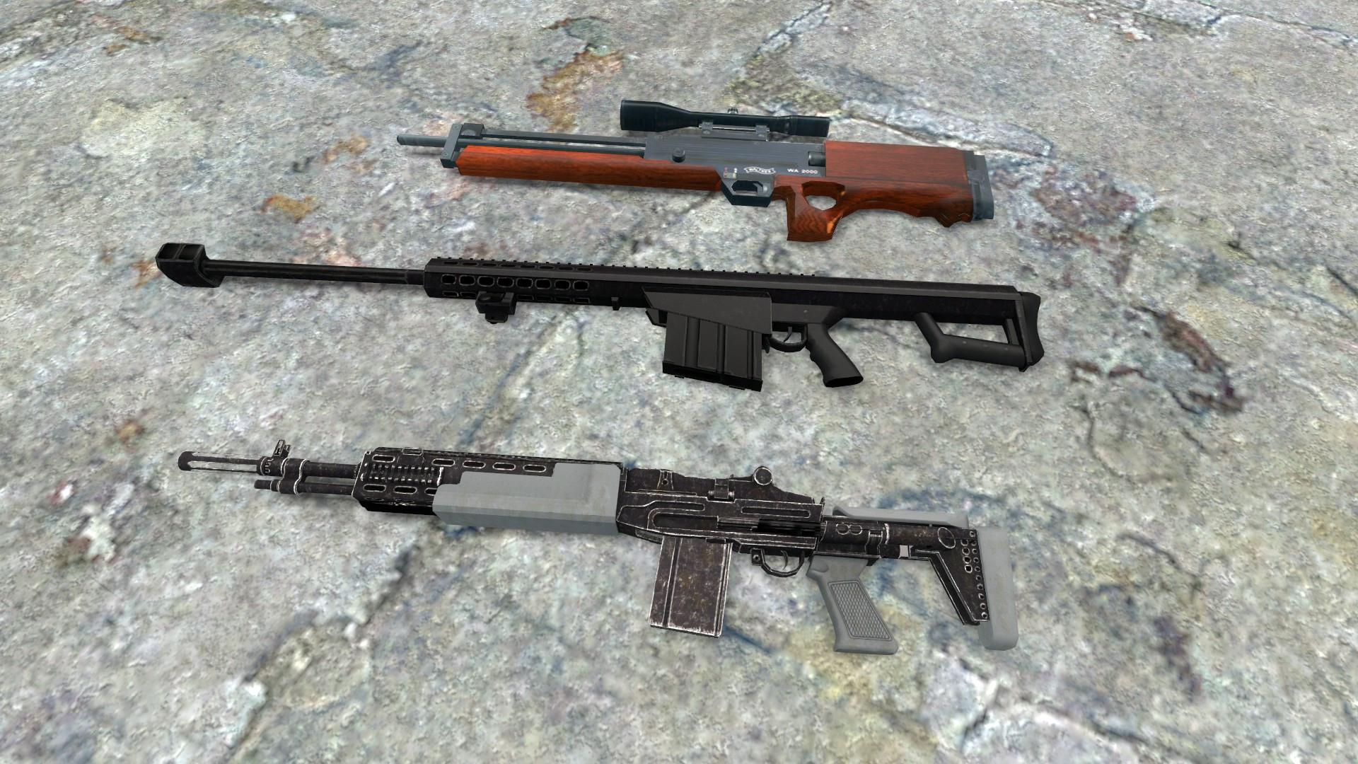 Enhanced Left 4 Dead Survivors Weapon Props Pack Work In Progress for ...