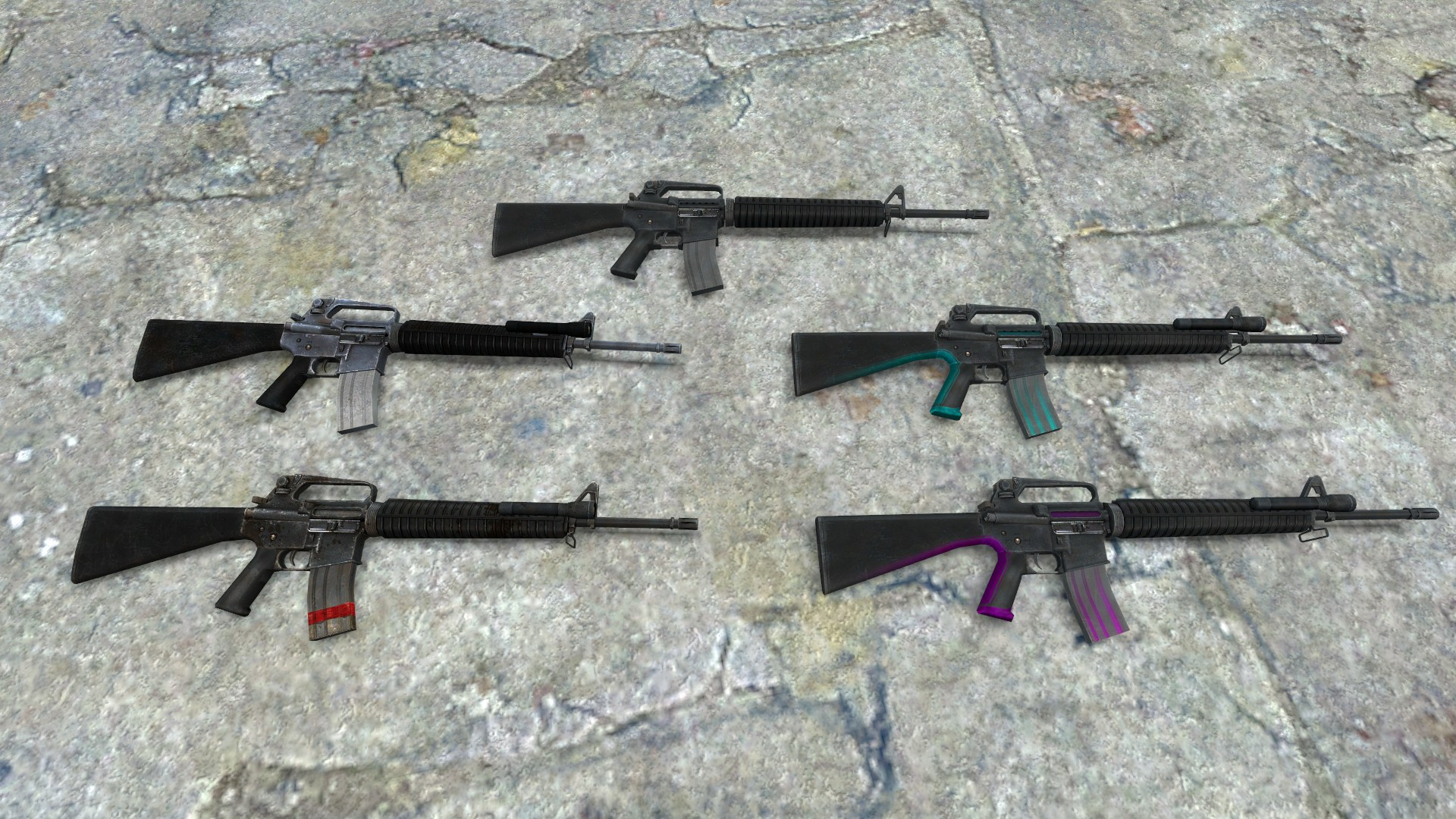 Enhanced Left 4 Dead Survivors Weapon Props Pack Work In Progress for ...