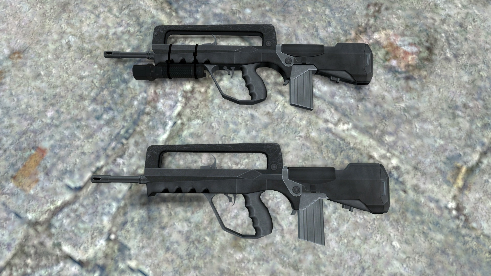 Enhanced Left 4 Dead Survivors Weapon Props Pack Work In Progress for ...