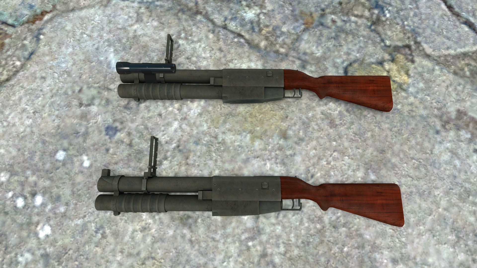 Enhanced Left 4 Dead Survivors Weapon Props Pack Work In Progress for ...