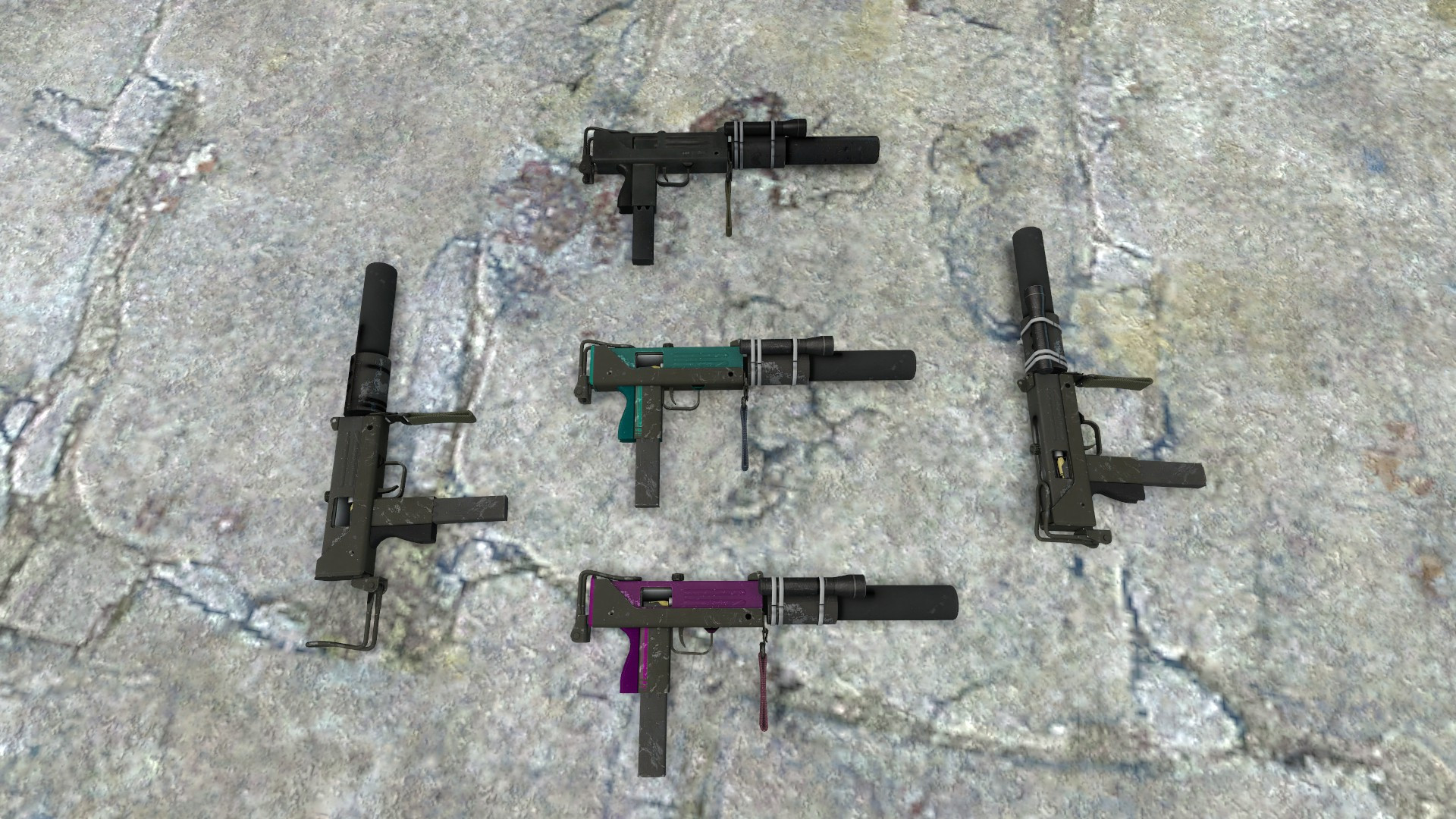 Enhanced Left 4 Dead Survivors Weapon Props Pack Work In Progress for ...
