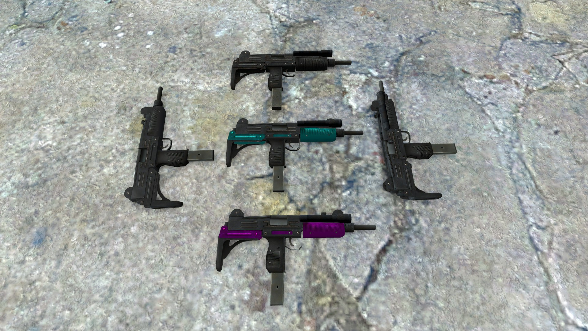 Enhanced Left 4 Dead Survivors Weapon Props Pack Work In Progress for ...