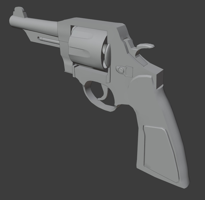 Simple revolver [Counter-Strike: Global Offensive] [Works In Progress]