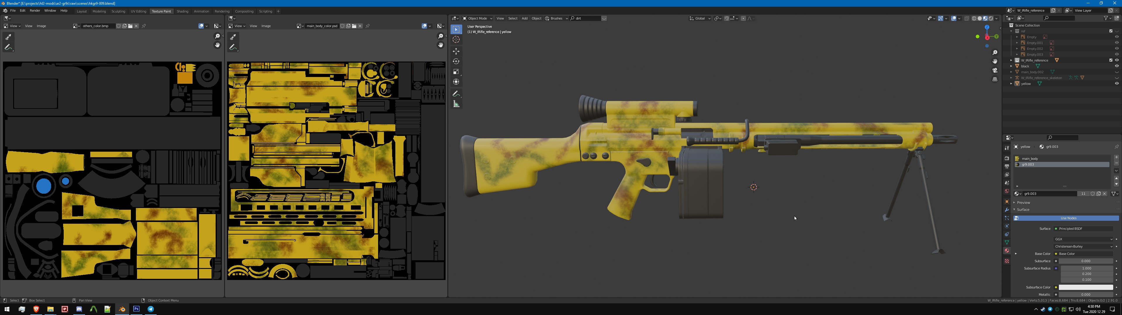 H&K GR-9S Work In Progress for Half-Life 2 | HL2 Works In Progress