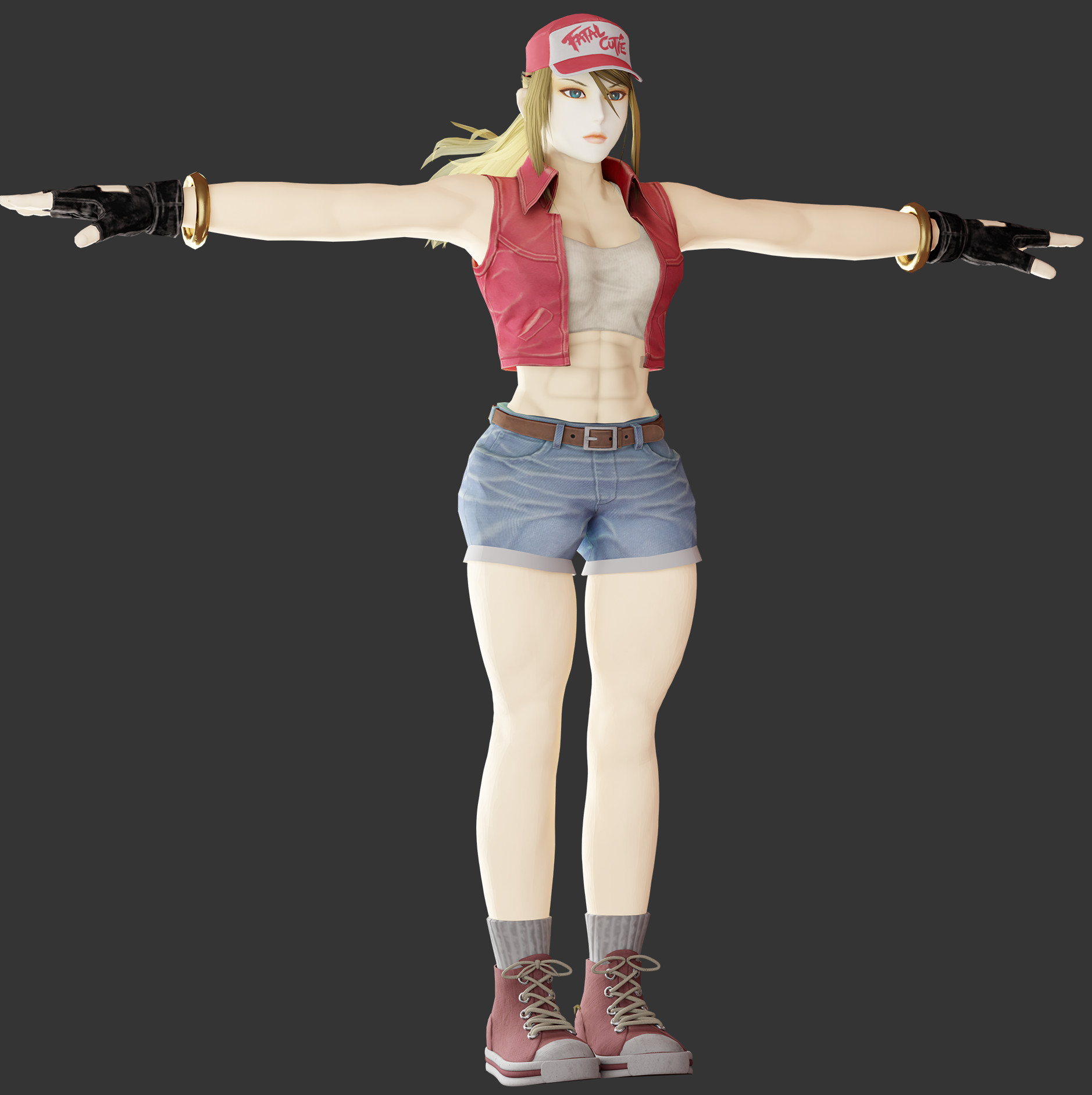 Female Terry Work In Progress for Super Smash Bros. Ultimate | SSBU ...