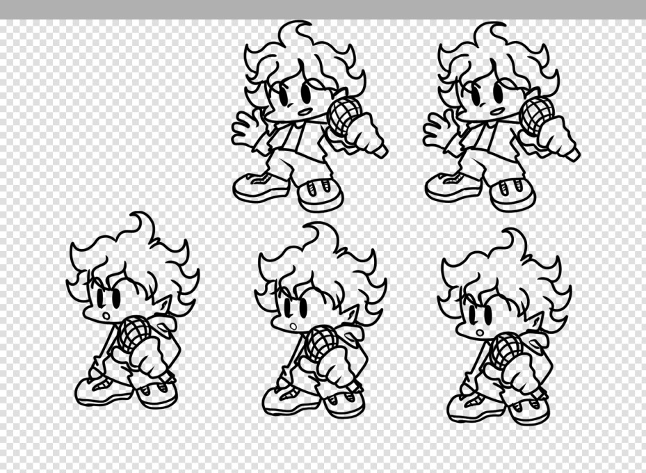 (WIP) Nagito Komaeda in Friday Night Funkin! Work In Progress for ...