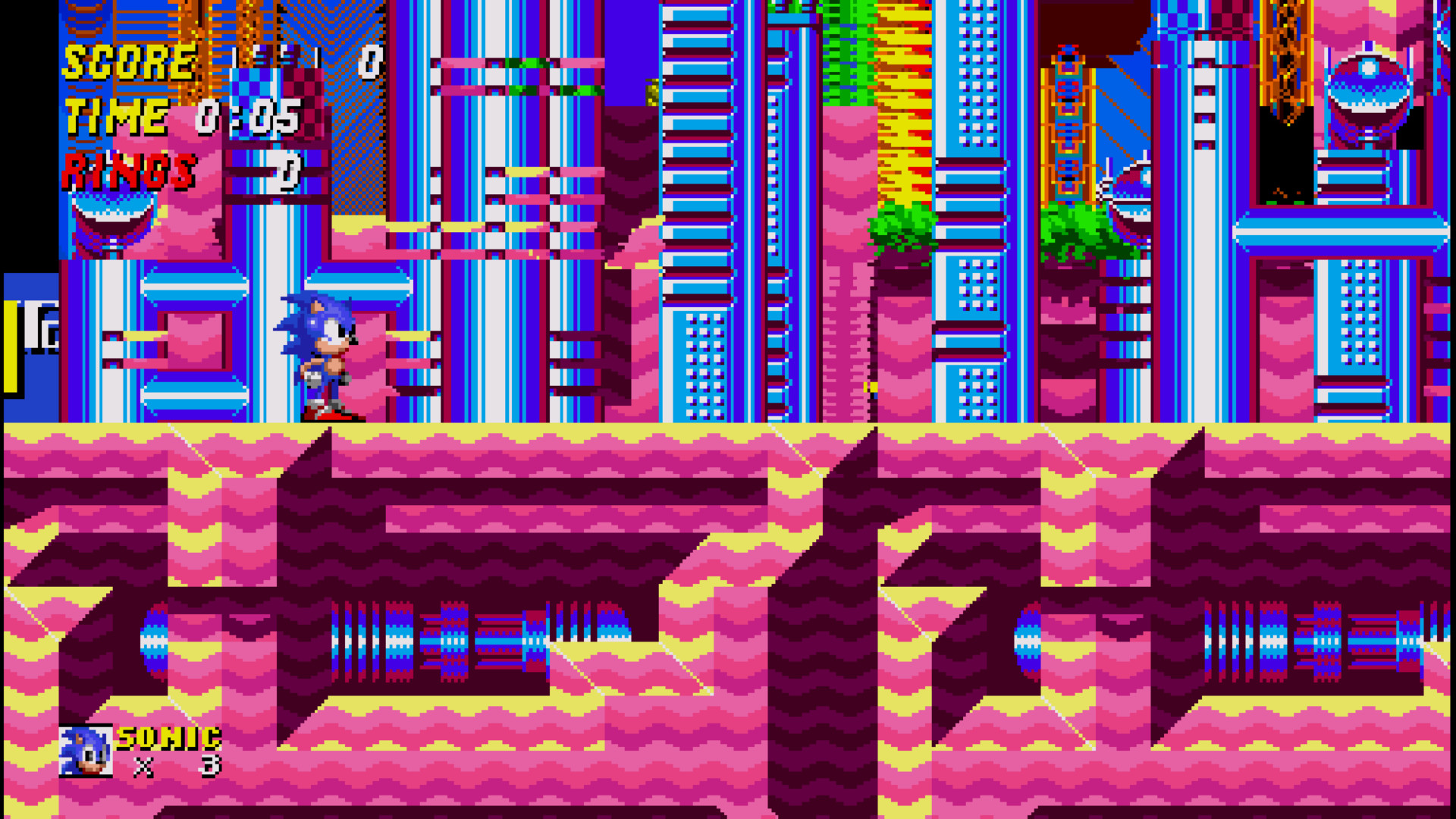 Sonic CD Stage Port [Sonic the Hedgehog 2 (2013)] [Works In Progress]