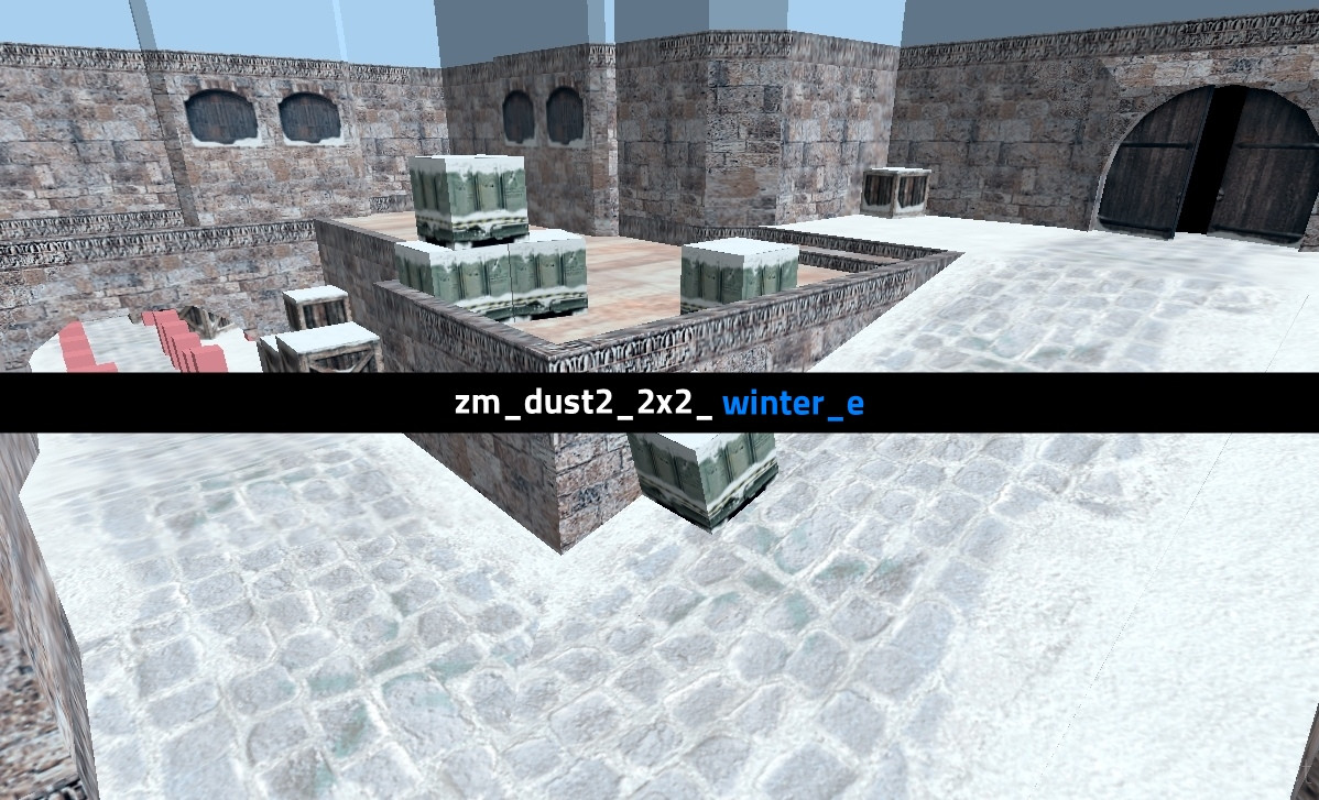 zm_dust2_2x2_winter_e [Counter-Strike 1.6] [Works In Progress]