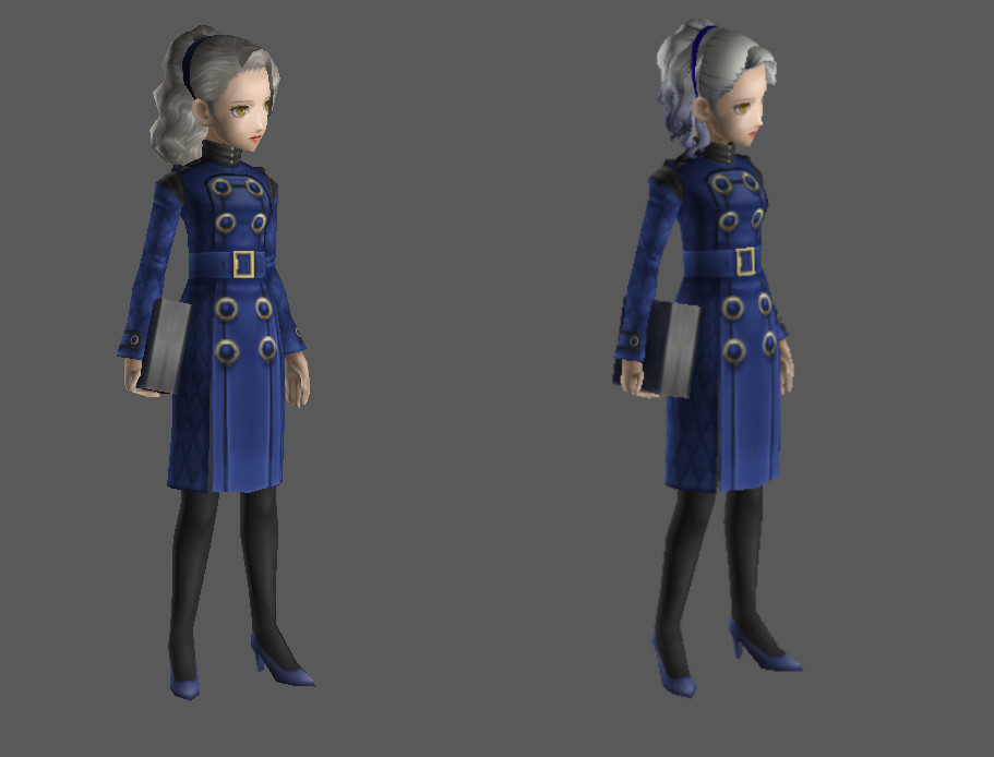 Less flat characters Work In Progress for Persona 4 Golden PC (32 Bit ...