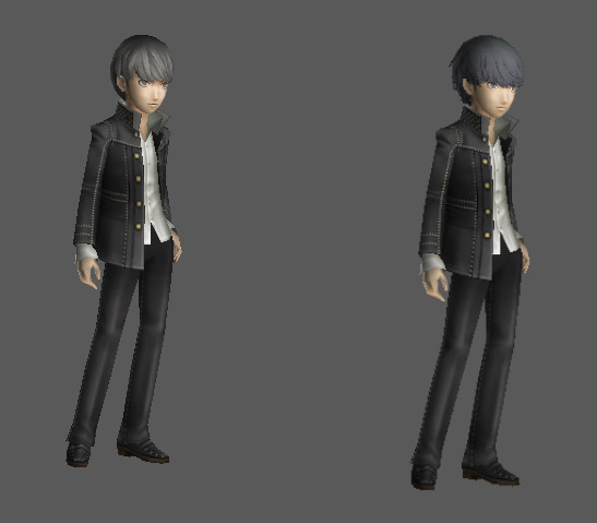 Less flat characters Work In Progress for Persona 4 Golden PC (32 Bit ...