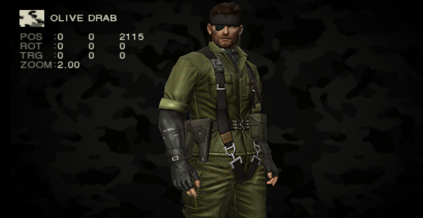 Enhanced Camouflage Mod for MGS3D (Finished) Work In Progress for Metal ...