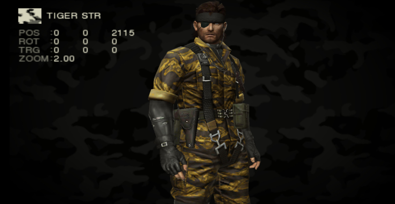 Enhanced Camouflage Mod for MGS3D (Finished) Work In Progress for Metal ...