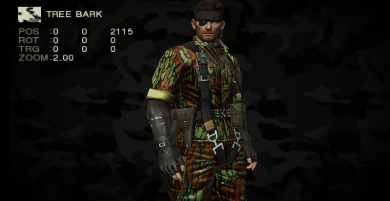 Enhanced Camouflage Mod for MGS3D (Finished) Work In Progress for Metal ...