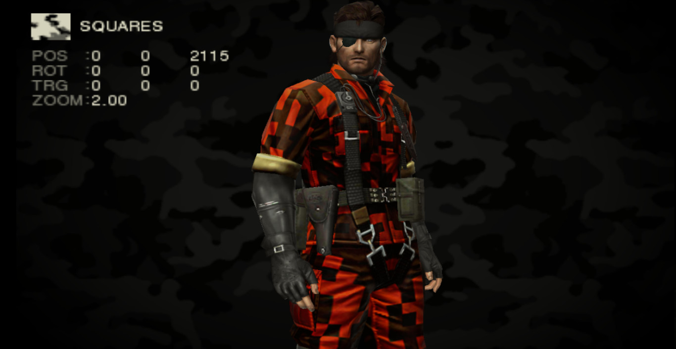 Enhanced Camouflage Mod for MGS3D (Finished) Work In Progress for Metal ...