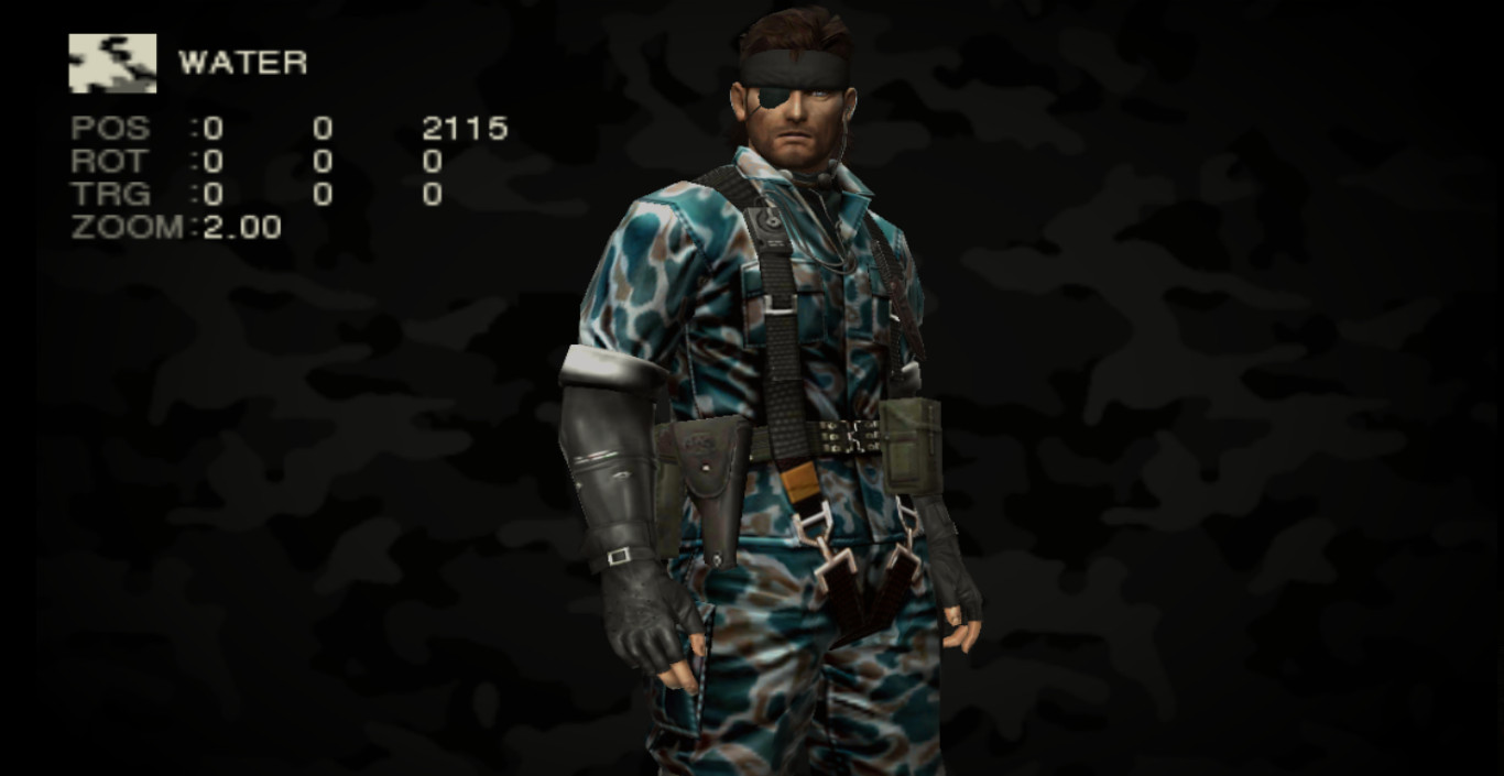 Enhanced Camouflage Mod for MGS3D (Finished) Work In Progress for Metal ...