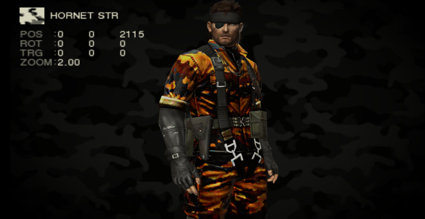 Enhanced Camouflage Mod for MGS3D (Finished) Work In Progress for Metal ...