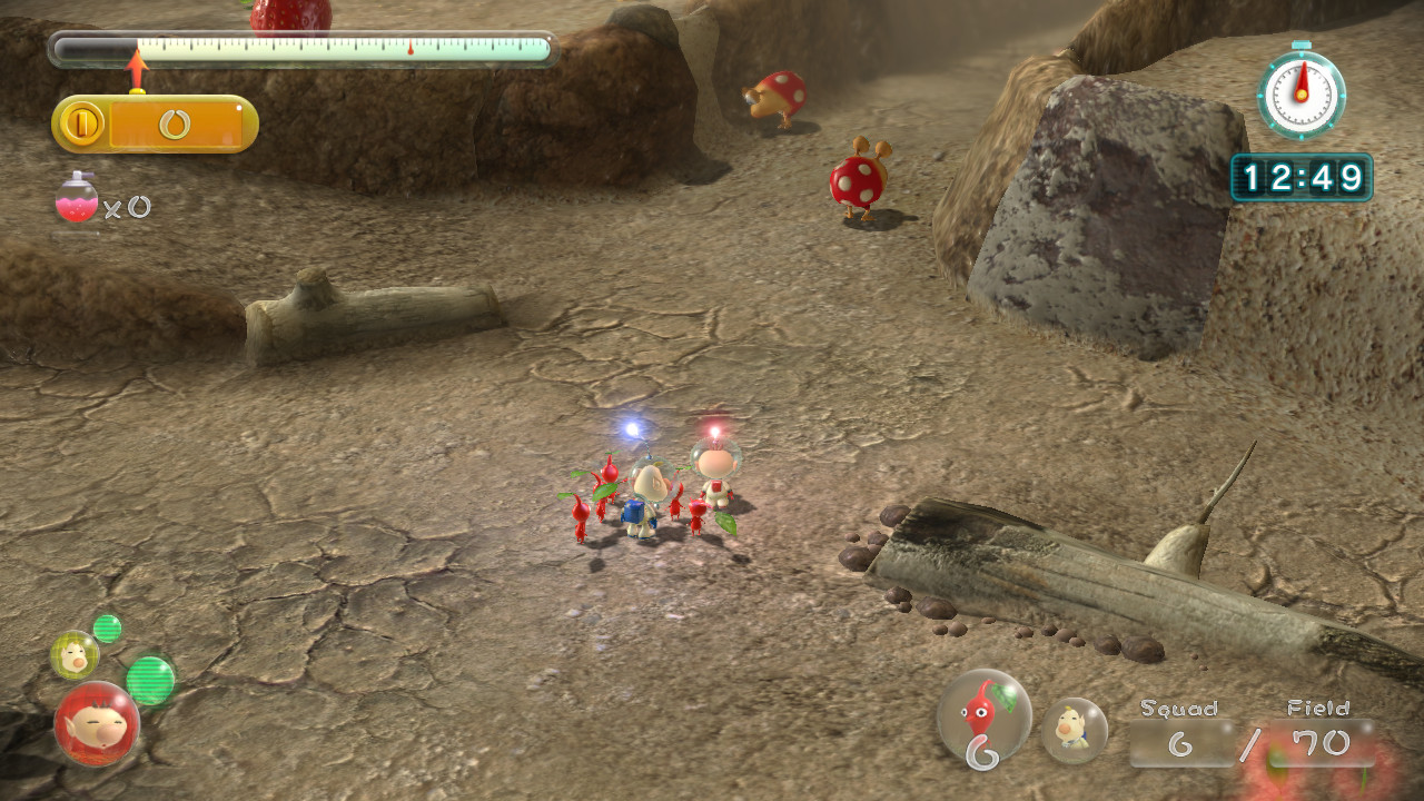 Pikmin 3: Extra Side of Stories Demo Work In Progress for Pikmin 3 | PM 3 Works In Progress