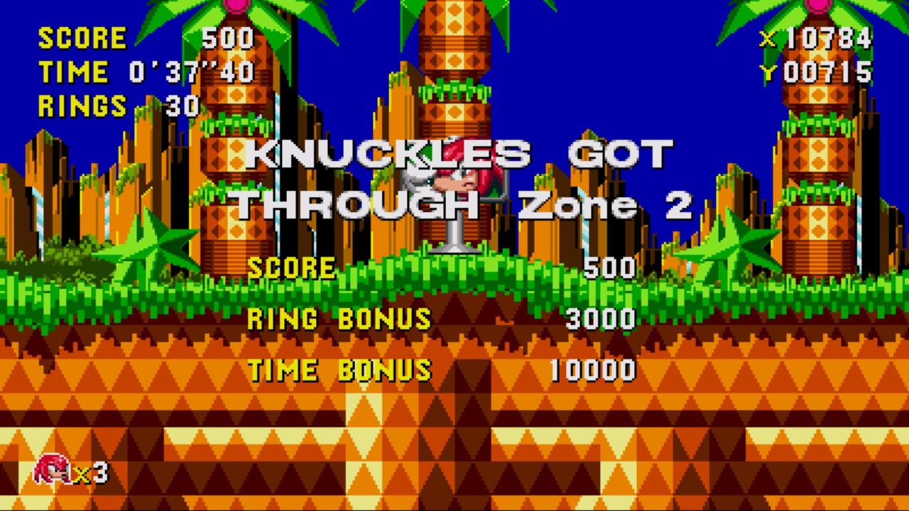 Knuckles The Echidna in Sonic CD Work In Progress for Sonic CD (2011 ...