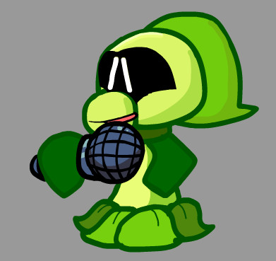 Peashooter As BF (WIP) [Friday Night Funkin'] [Works In Progress]