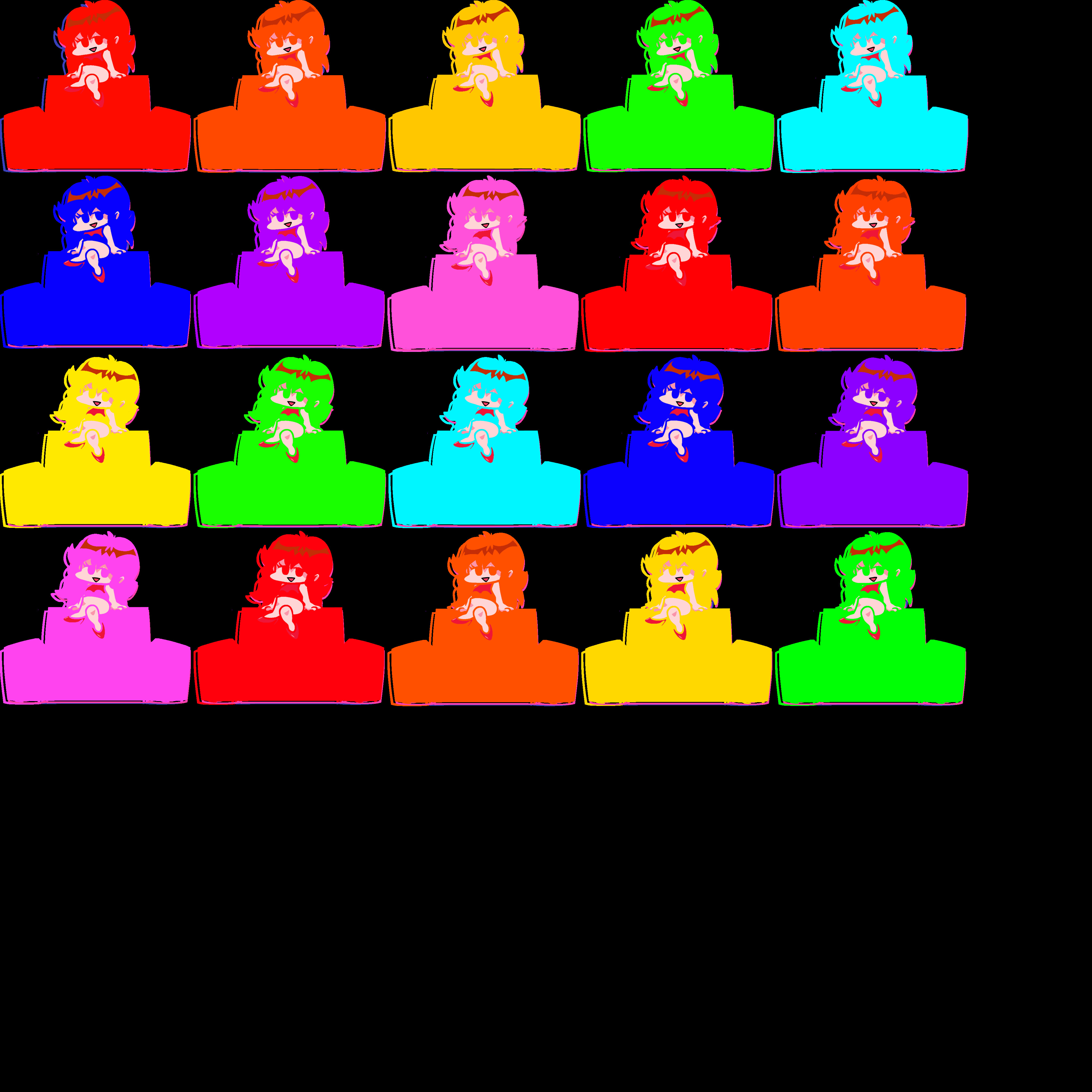 FNF COLORS+ MOD (basic retexture) [Friday Night Funkin'] [Works In ...