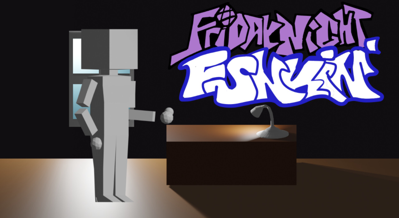 FNF but completely 3D Work In Progress for Friday Night Funkin' | FNF ...