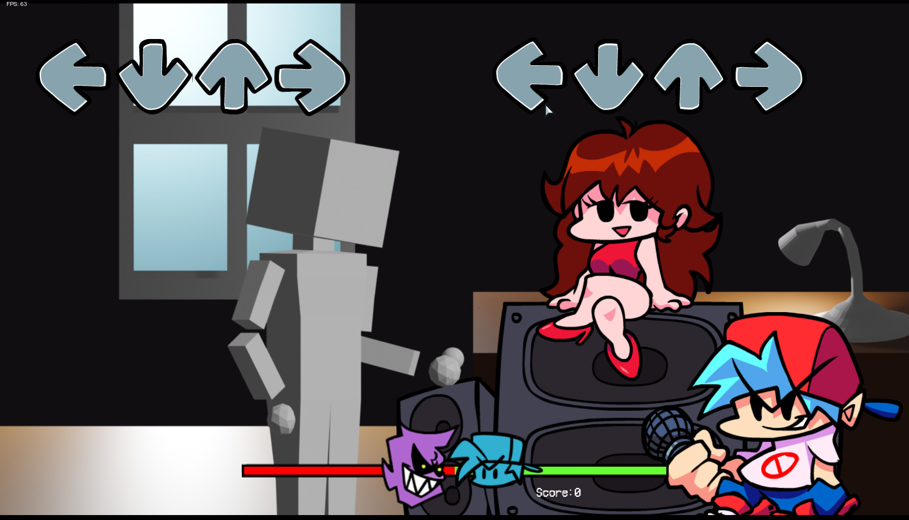 FNF but completely 3D [Friday Night Funkin'] [Works In Progress]