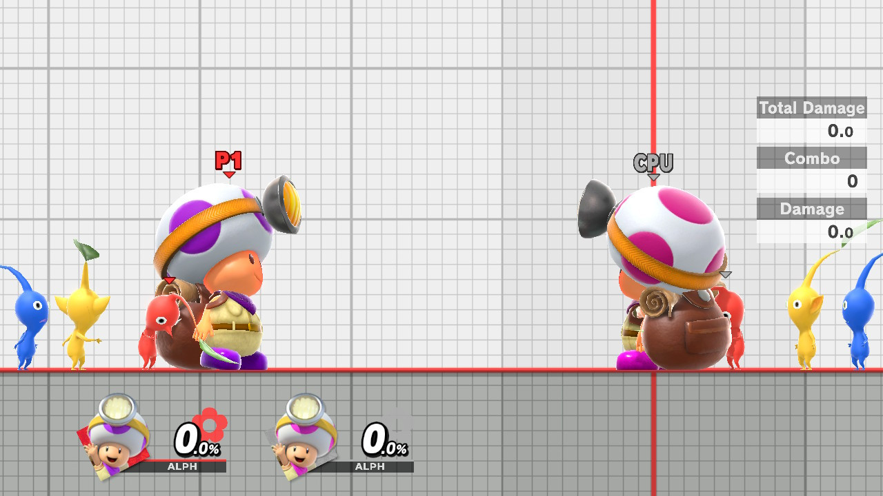 (DONE) Toad (ft. Captain Toad) Work In Progress for Super Smash Bros ...