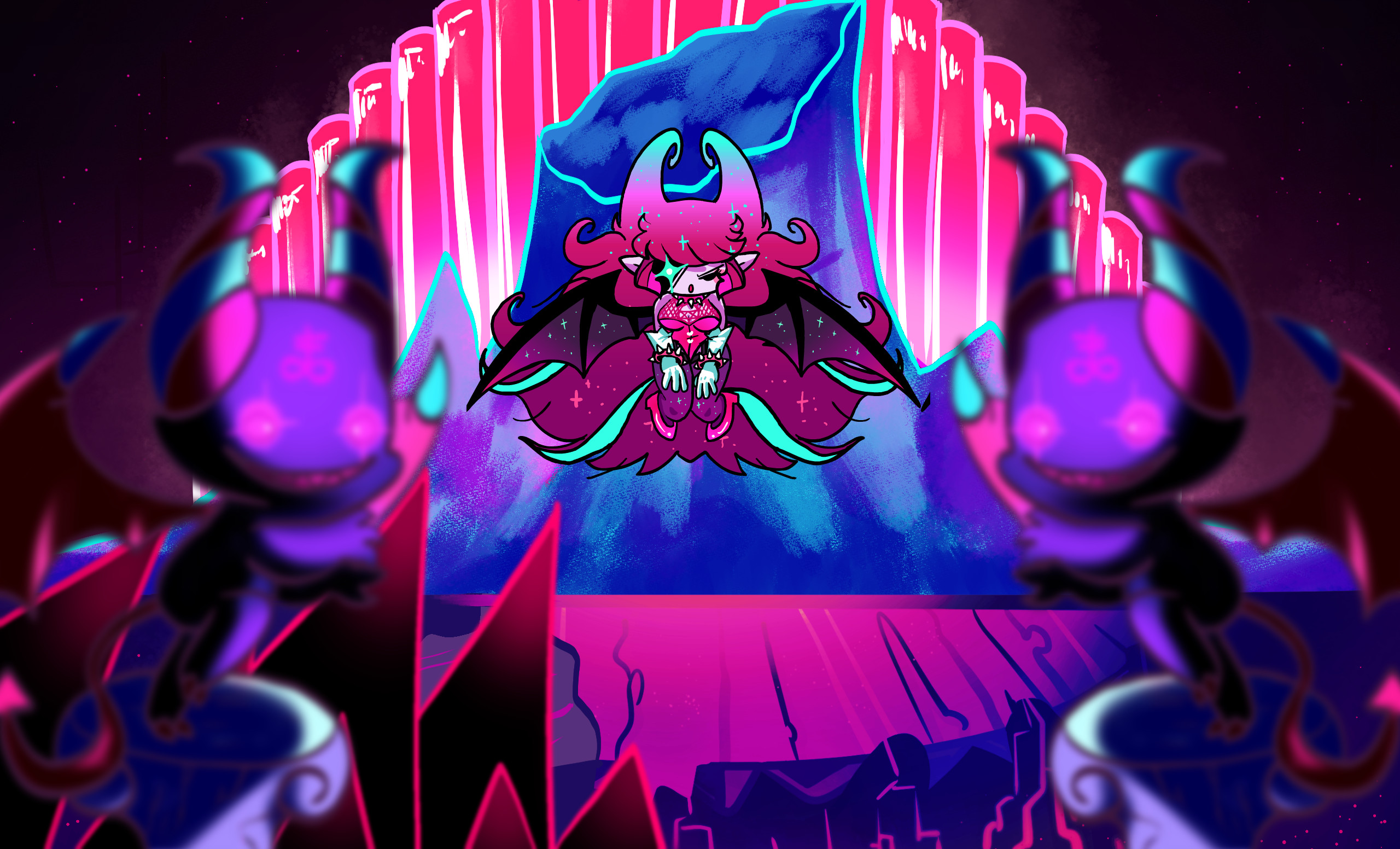 Friday Night Funkin Sky Demon Vs Girlfriend Demon Fnf - vrogue.co