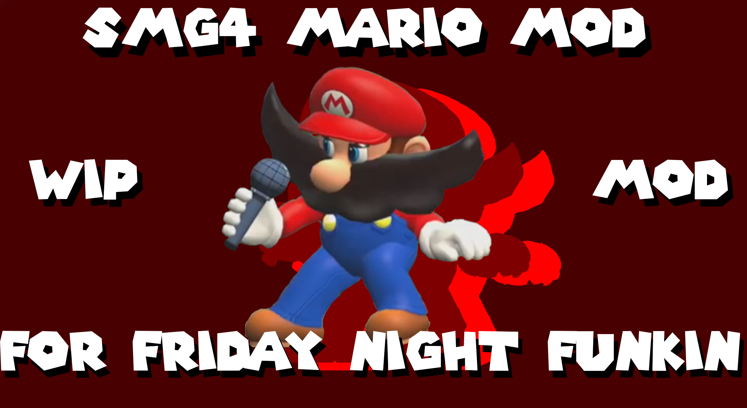 mario smg4 version in friday night funkin Work In Progress for Friday ...