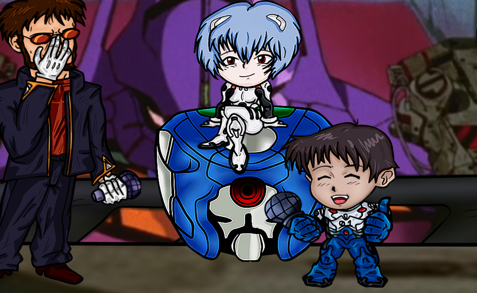 FNF NEON GENESIS EVANGELION FULL WEEK (W.I.P) Work In Progress for ...