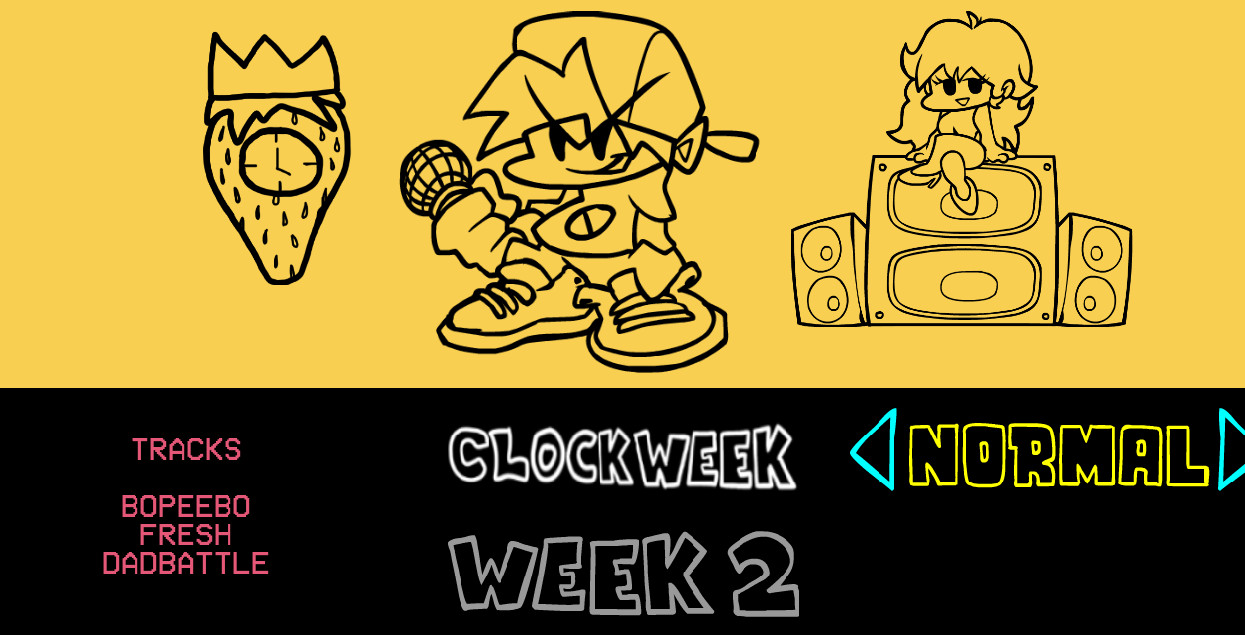 VS Strawberry Clock FULL WEEK (FINISHED!) Work In Progress for Friday ...