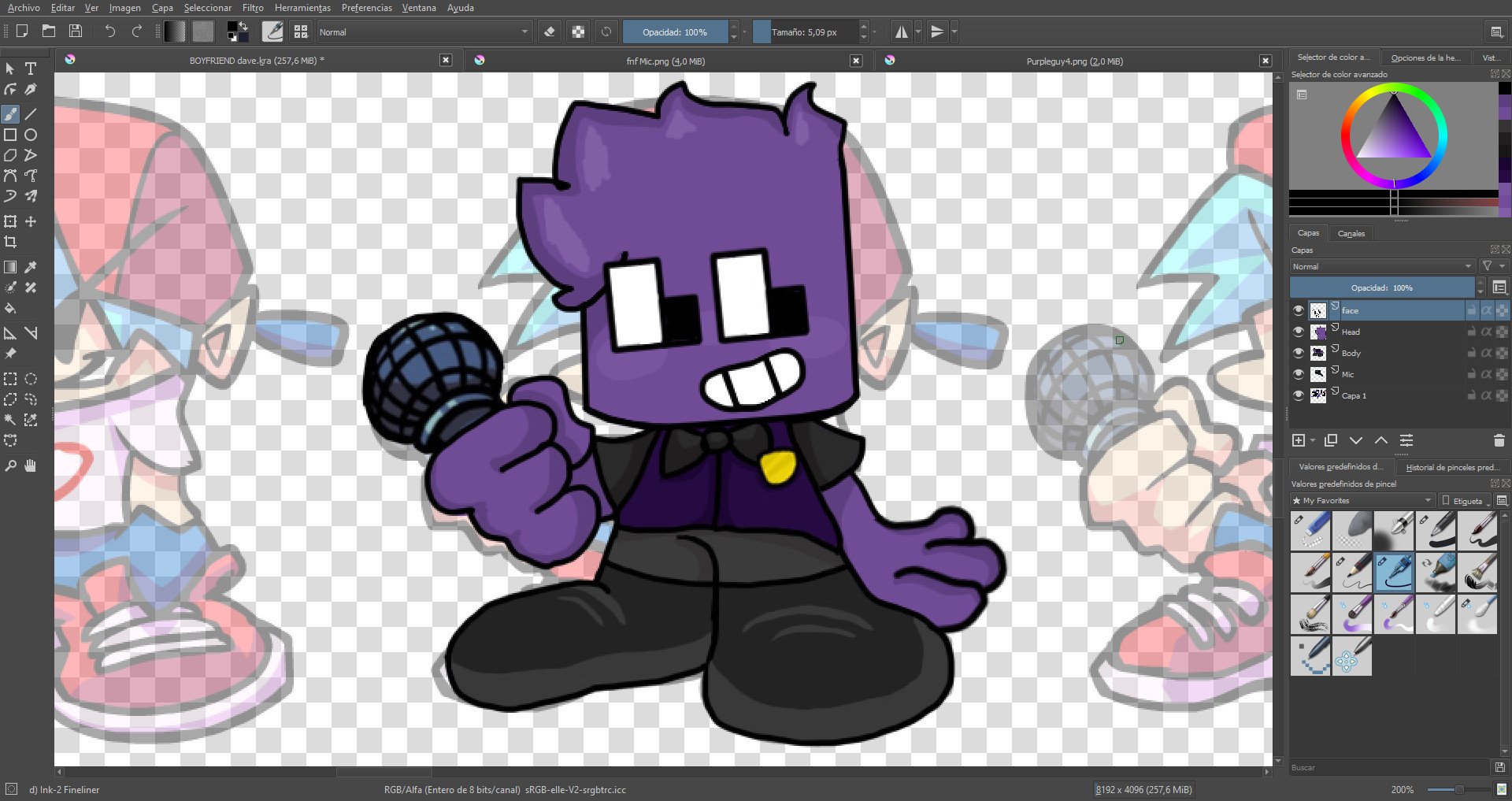 Dave Miller / William Afton Over Bf [Friday Night Funkin'] [Works In ...