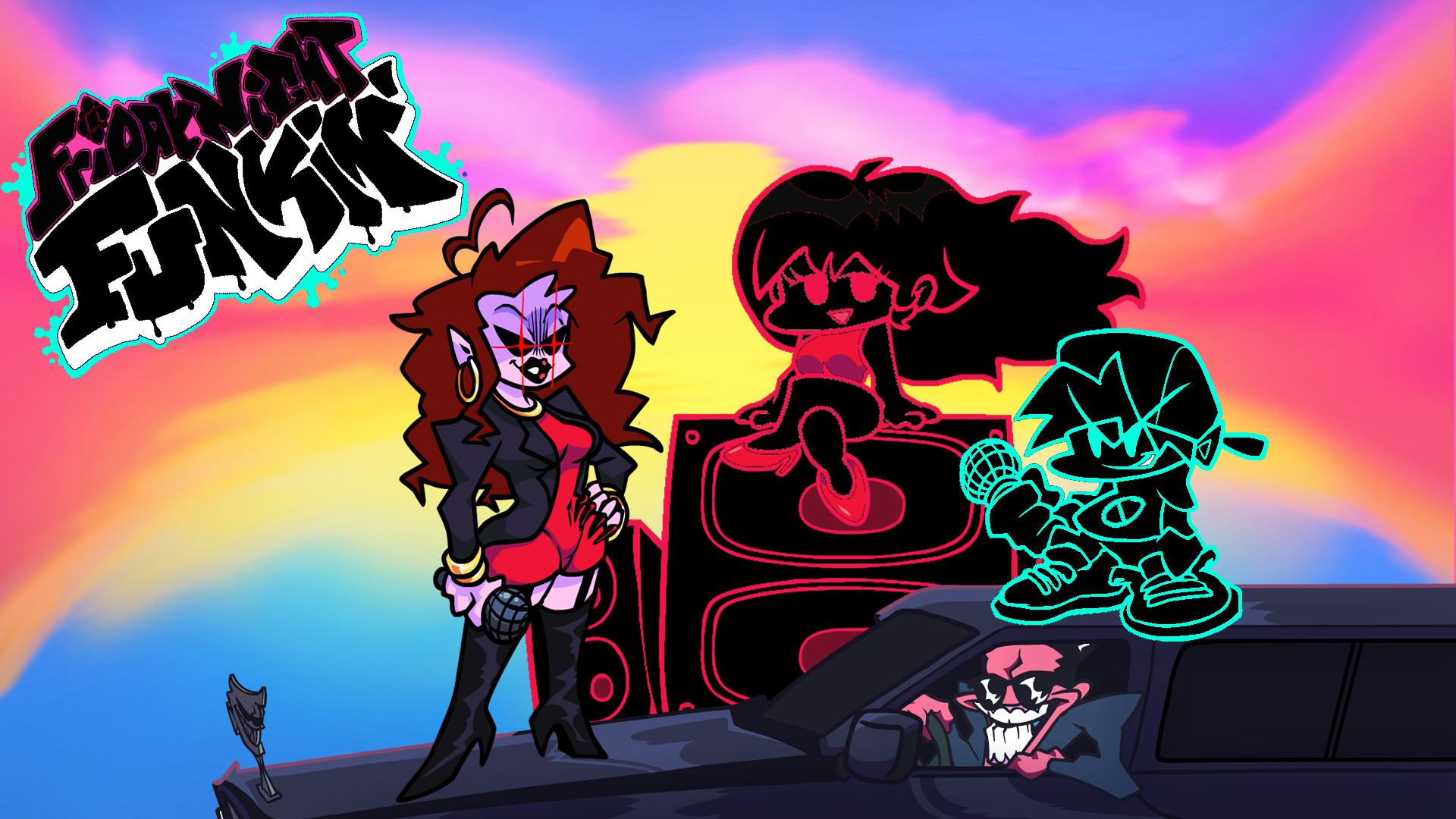 NEON MOD [Friday Night Funkin'] [Works In Progress]