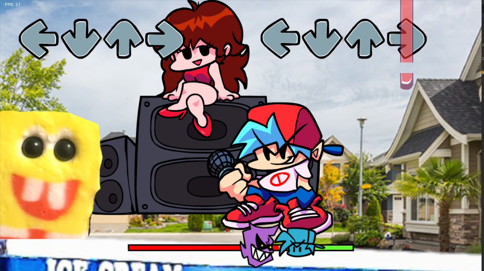 VS Spongebob Popsicle [Friday Night Funkin'] [Works In Progress]