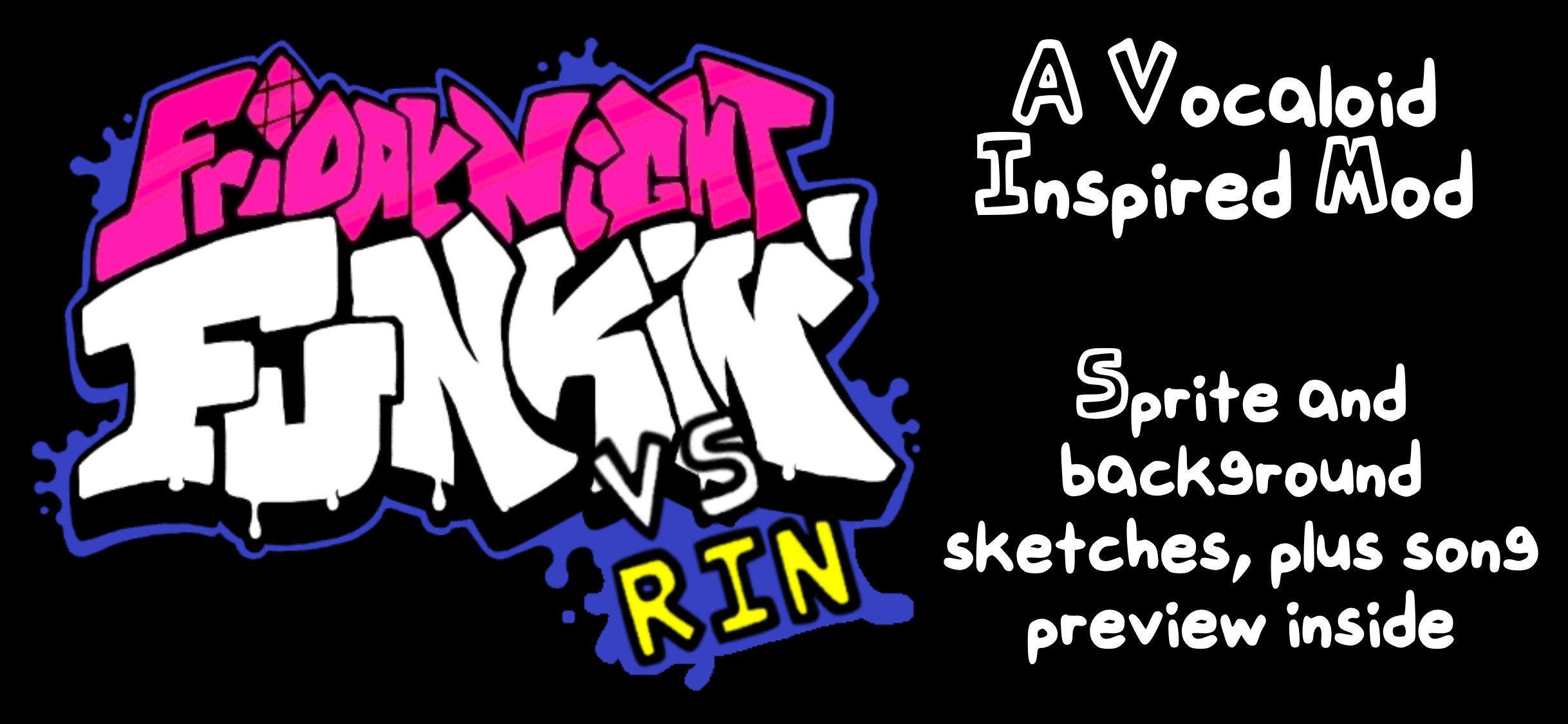 VS KAGAMINE RIN Work In Progress for Friday Night Funkin' | FNF Works ...