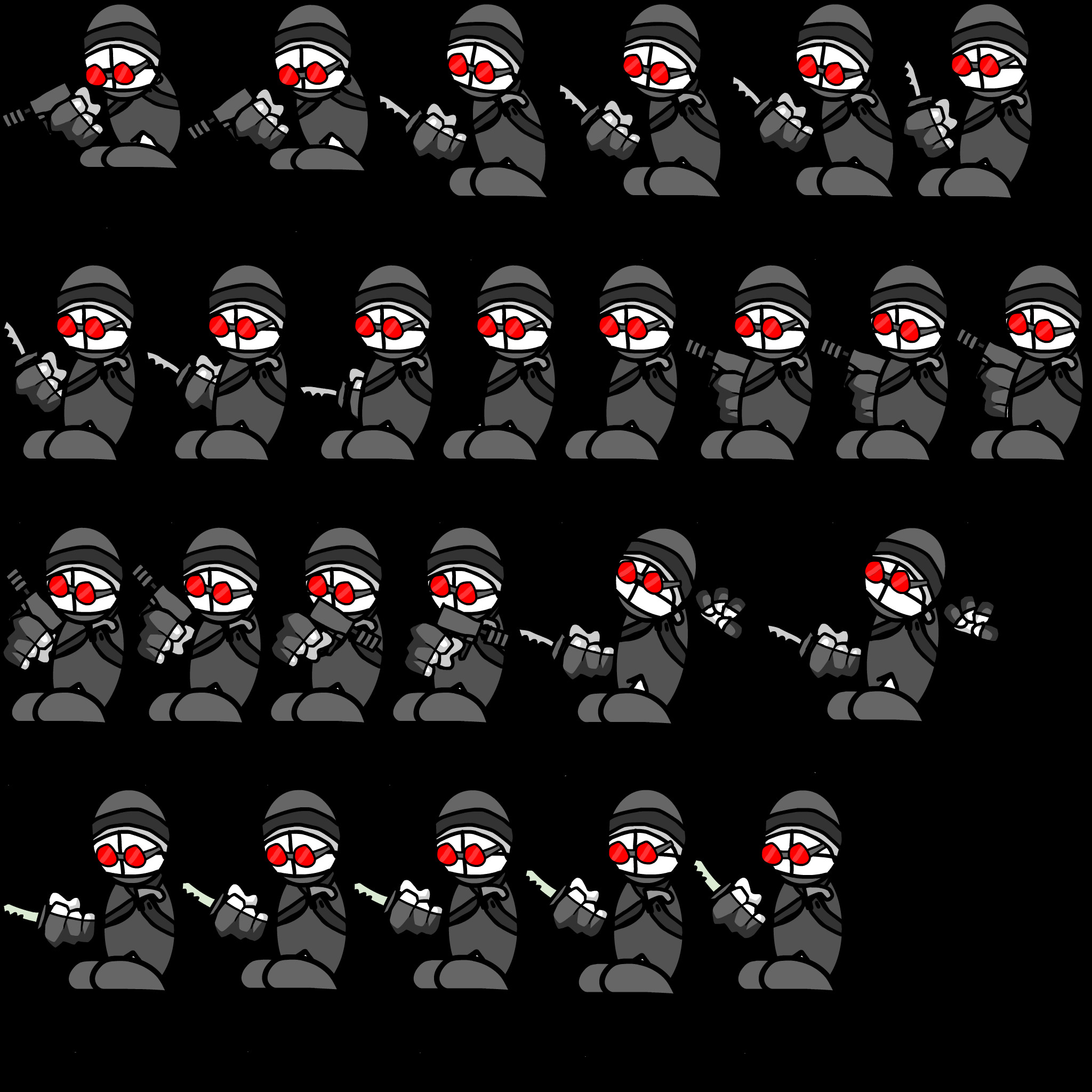 Hank and Tricky over BF and GF [Friday Night Funkin'] [Works In Progress]