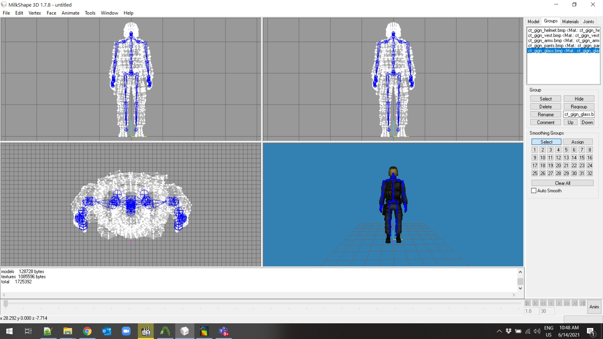 CSS Player Models Work In Progress for Half-Life | HL Works In Progress