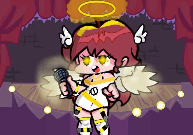 Angel Girlfriend over Girlfriend|ANGELSTARGF|WIP| [Friday Night Funkin ...