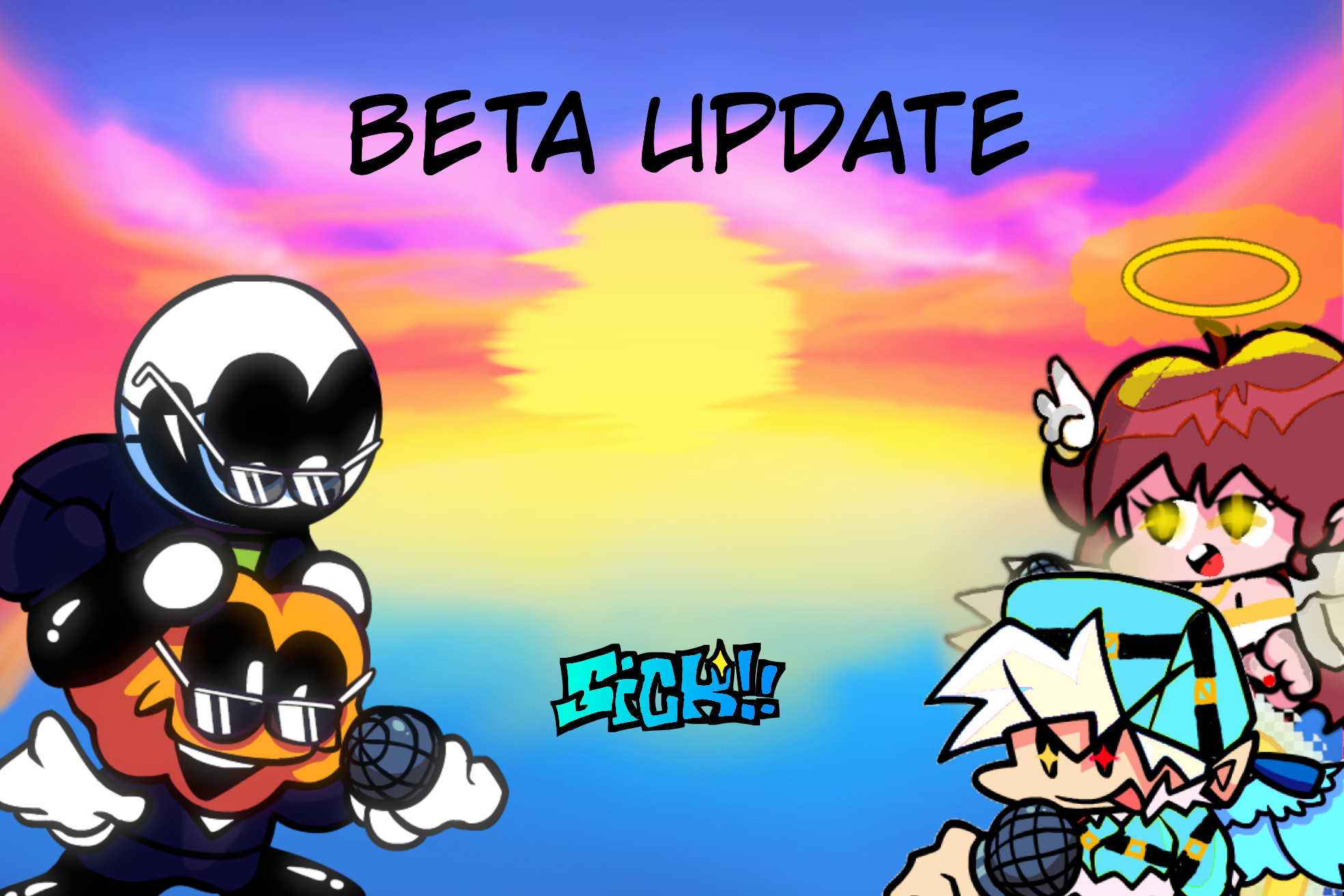 Angel Beats Work In Progress for Friday Night Funkin' | FNF Works In ...