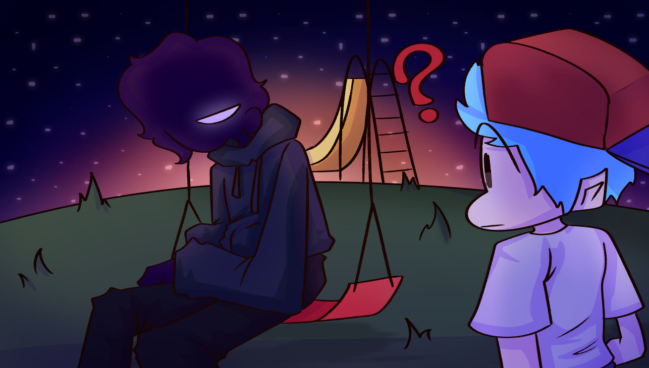 (FINISHED)Friday Night Funkin V.S Dark Work In Progress for Friday ...
