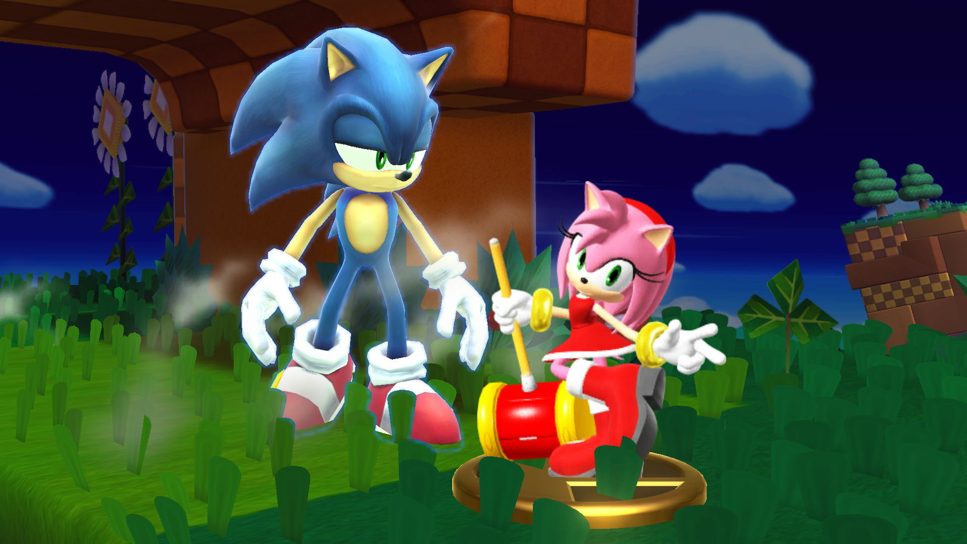 Brawl Sonic (WIP) Work In Progress for Super Smash Bros. (Wii U ...