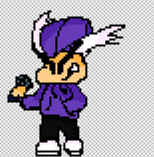 Noah (OC) over Boyfriend. Work In Progress for Friday Night Funkin ...