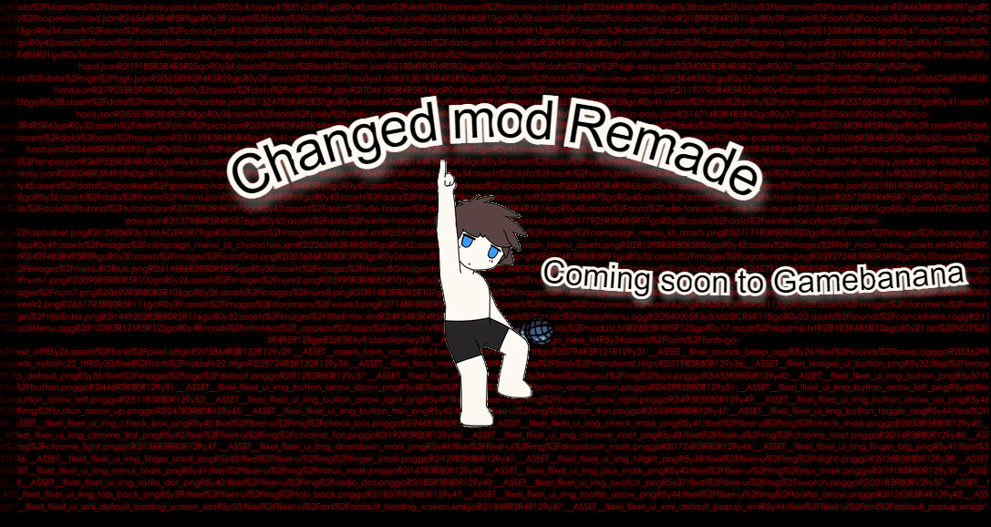Changed mod Remade! Work In Progress for Friday Night Funkin' | FNF ...