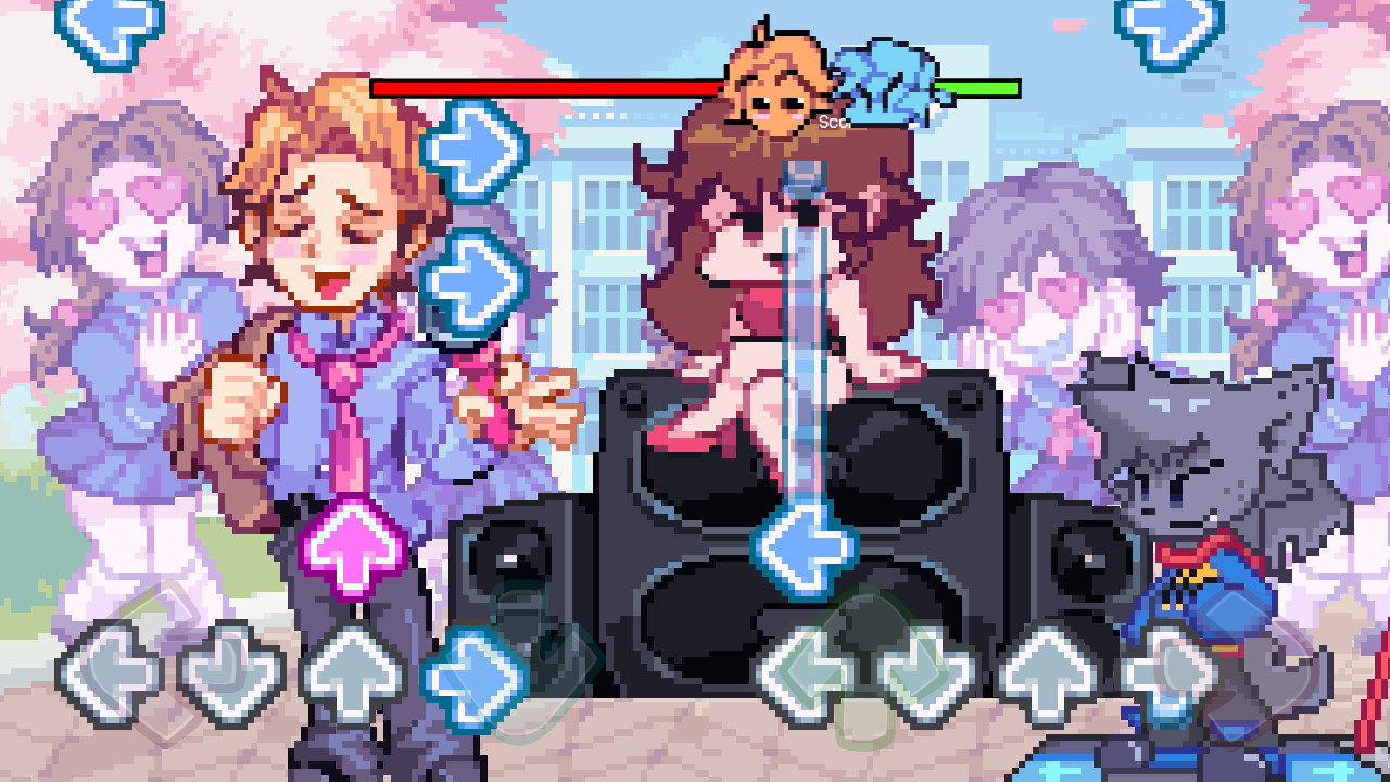 Kapi Pixel (Over BF) Work In Progress for Friday Night Funkin' | FNF ...