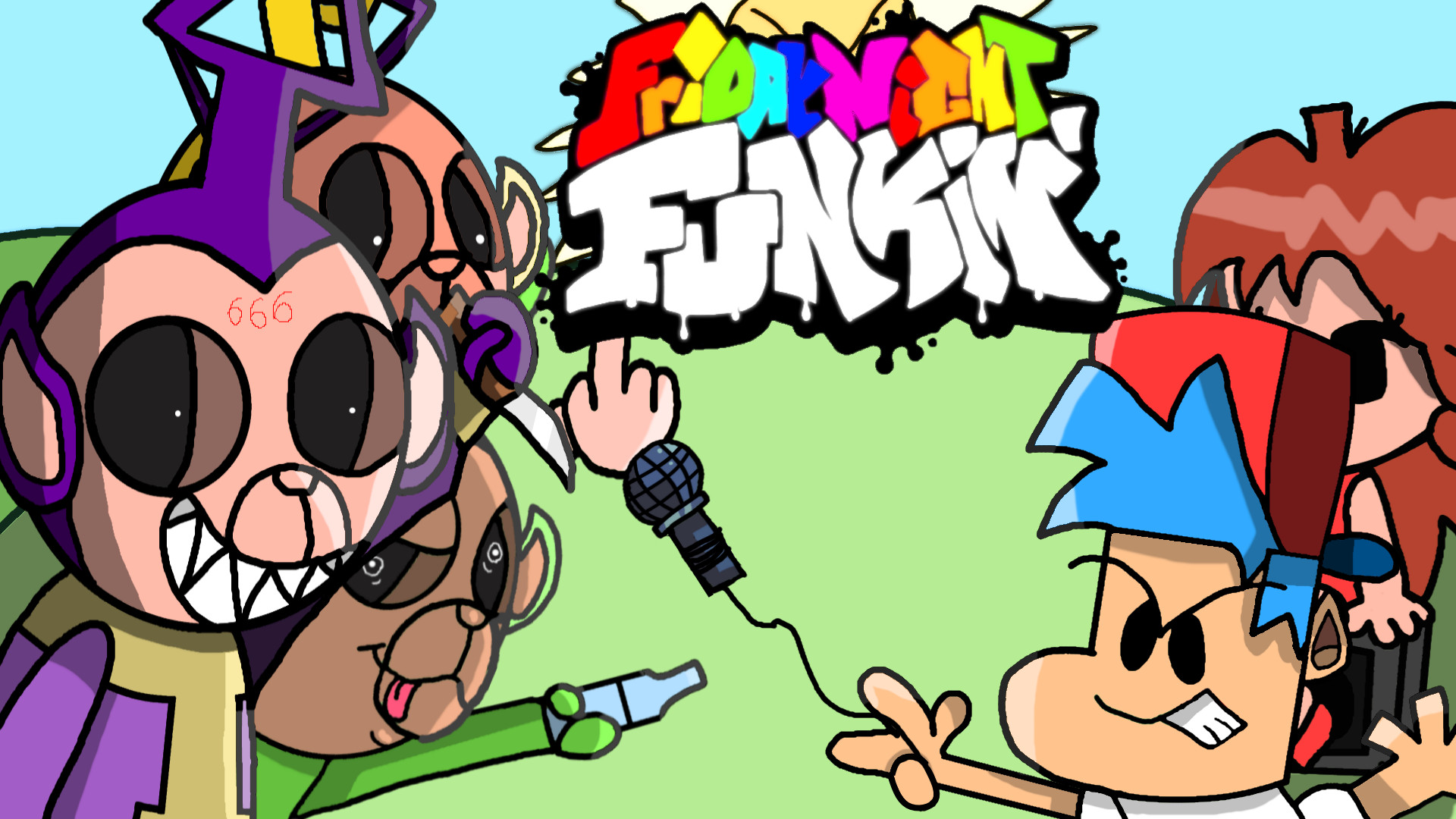 Vs Telebubbies Mod Work In Progress for Friday Night Funkin' | FNF ...