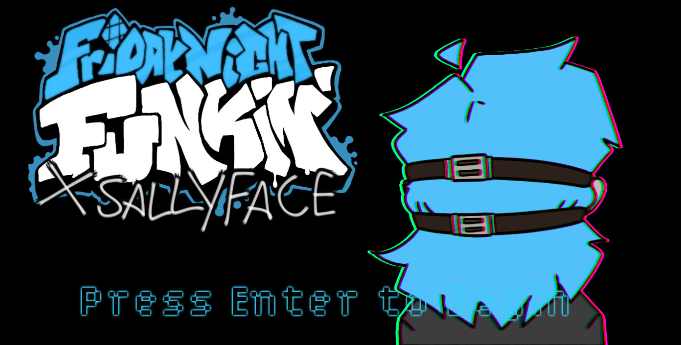 FNF x Sally Face mod! (WIP) Work In Progress for Friday Night Funkin ...